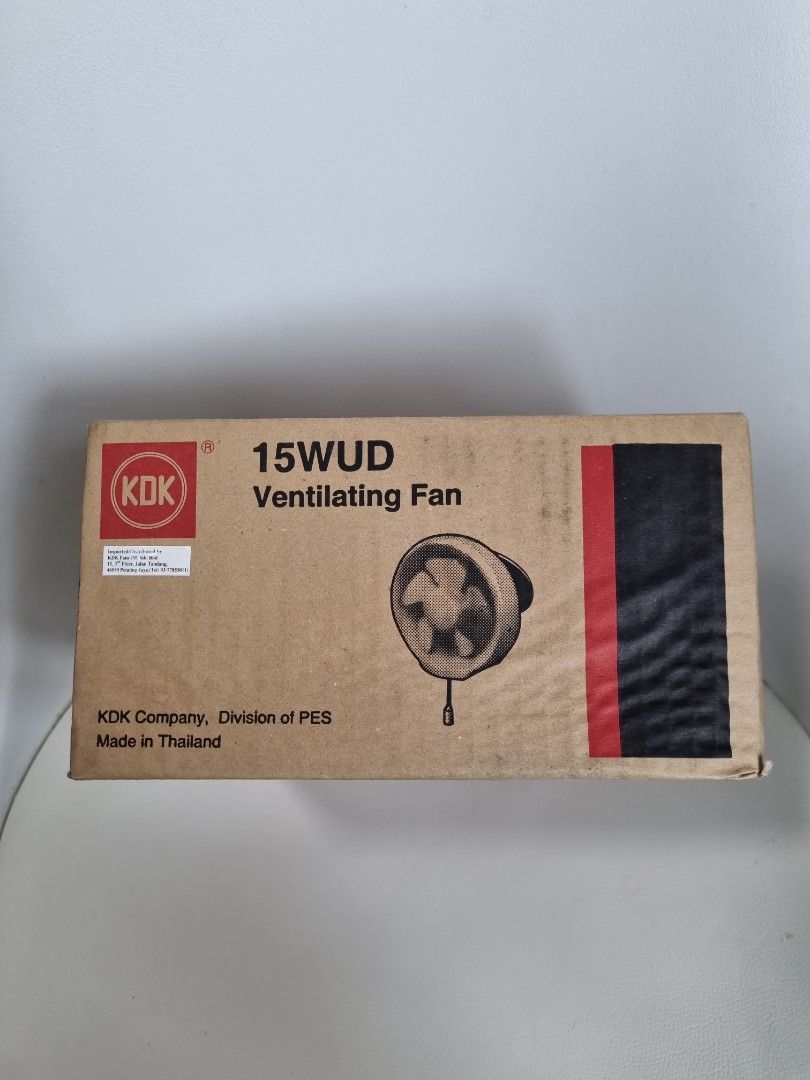 KDK 15WUD Ventilating Fan for toilet, Furniture & Home Living, Lighting ...