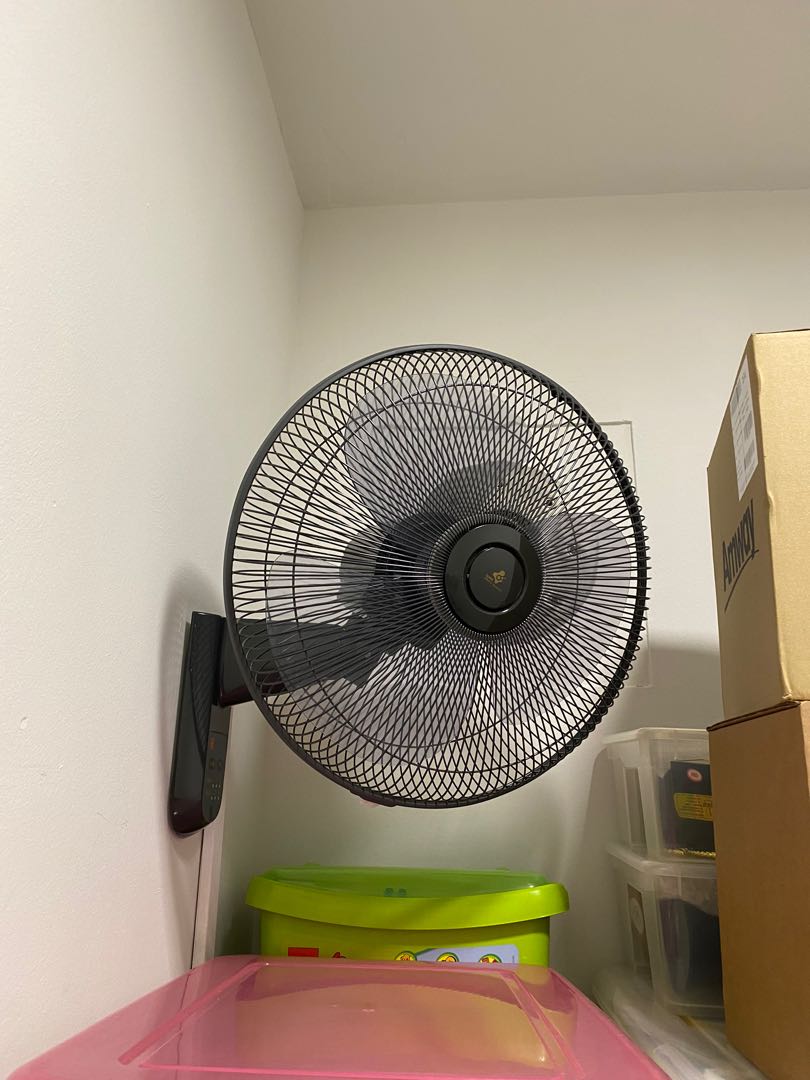 KDK Wall Fan M40MS With Remote, TV & Home Appliances, Other Home ...