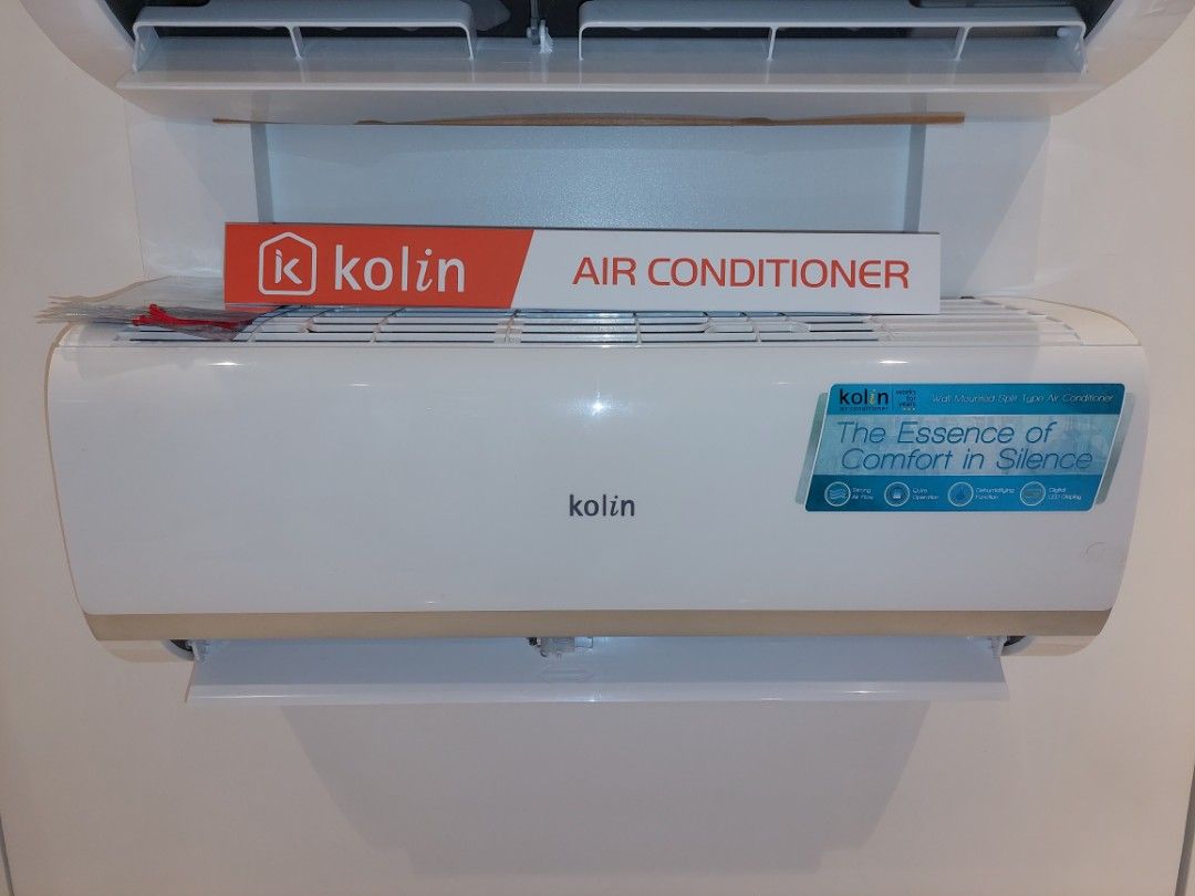 KOLIN AIRCON WALL MOUNTED SPLIT TYPE INVERTER 2022 MODEL, TV & Home ...