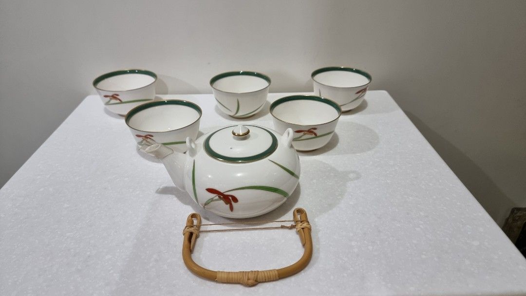 Koransha Arita Ware Porcelain Tea Set, Furniture & Home Living ...
