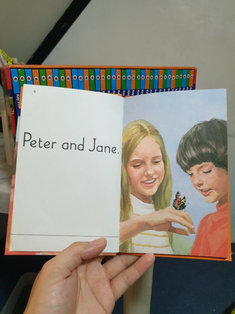Ladybird Key Words with Peter and Jane Full set 36 books, Hobbies ...