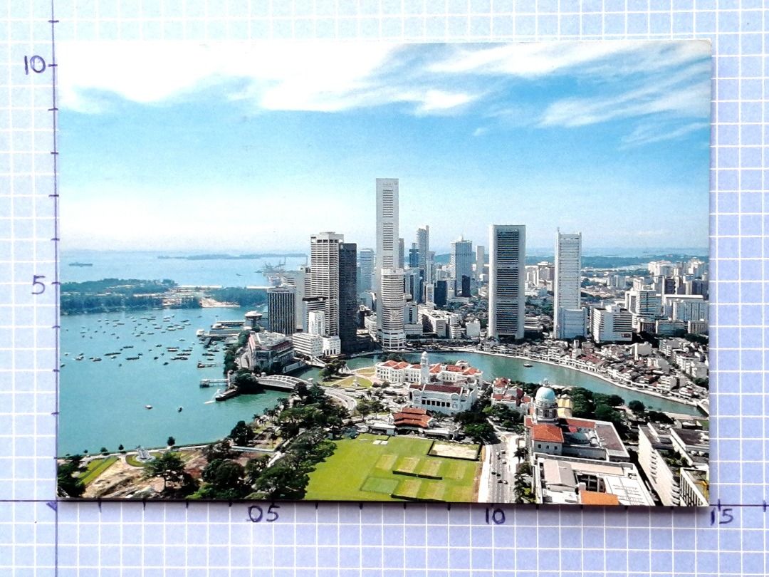 Late-1980s City Financial Hub - S'pore River, One Raffles Place, UOB ...