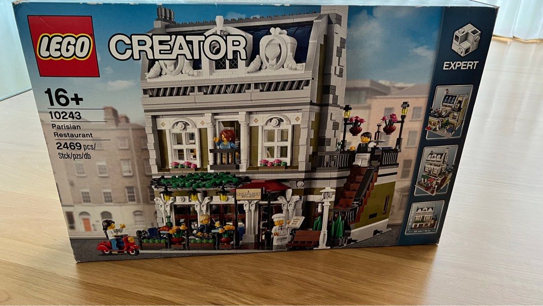 Lego 10243 Parisian Restaurant (BNIB), Hobbies & Toys, Toys & Games on ...