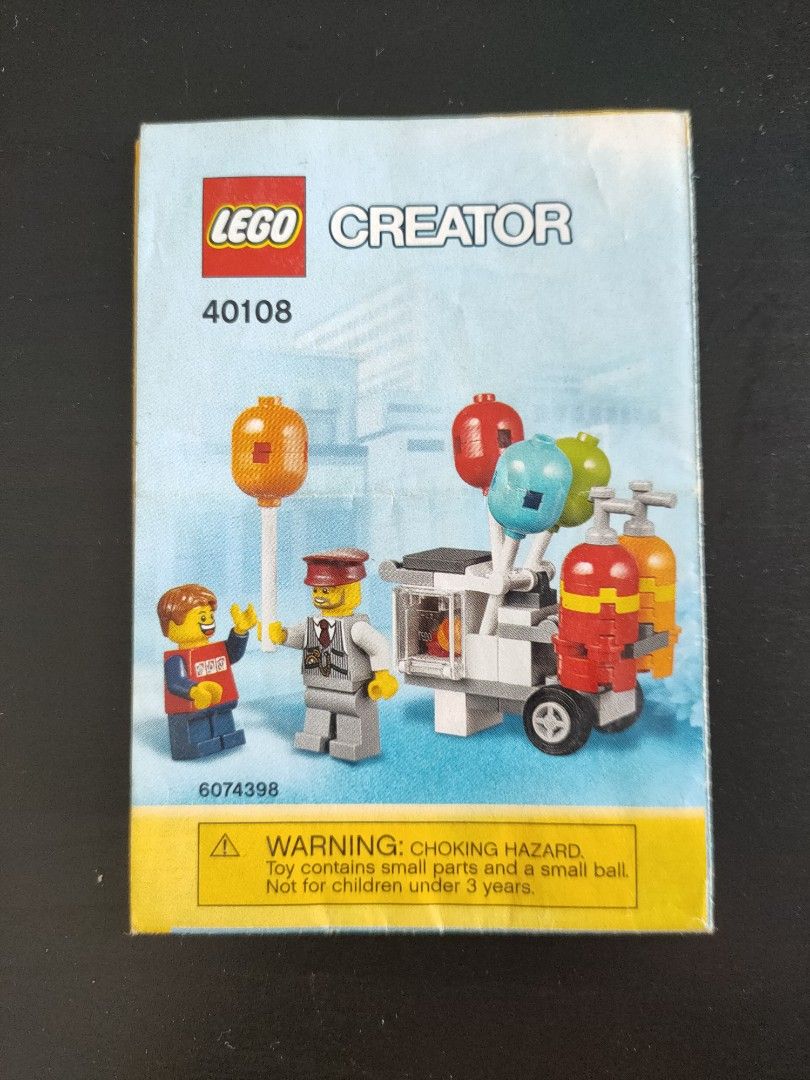 LEGO Creator Balloon Cart 40108, Hobbies & Toys, Toys & Games on Carousell