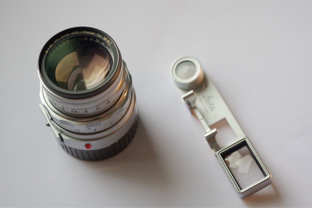 Leica 50mm Summicron DR Dual Range with Goggles, Photography, Lens ...