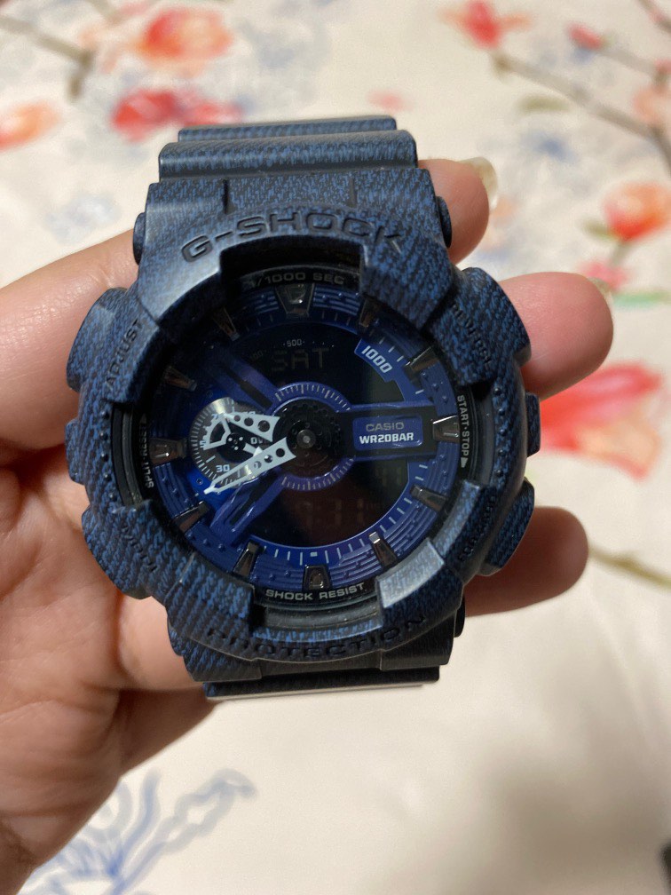 Limited Edition Denim Gshock, Men's Fashion, Watches & Accessories ...