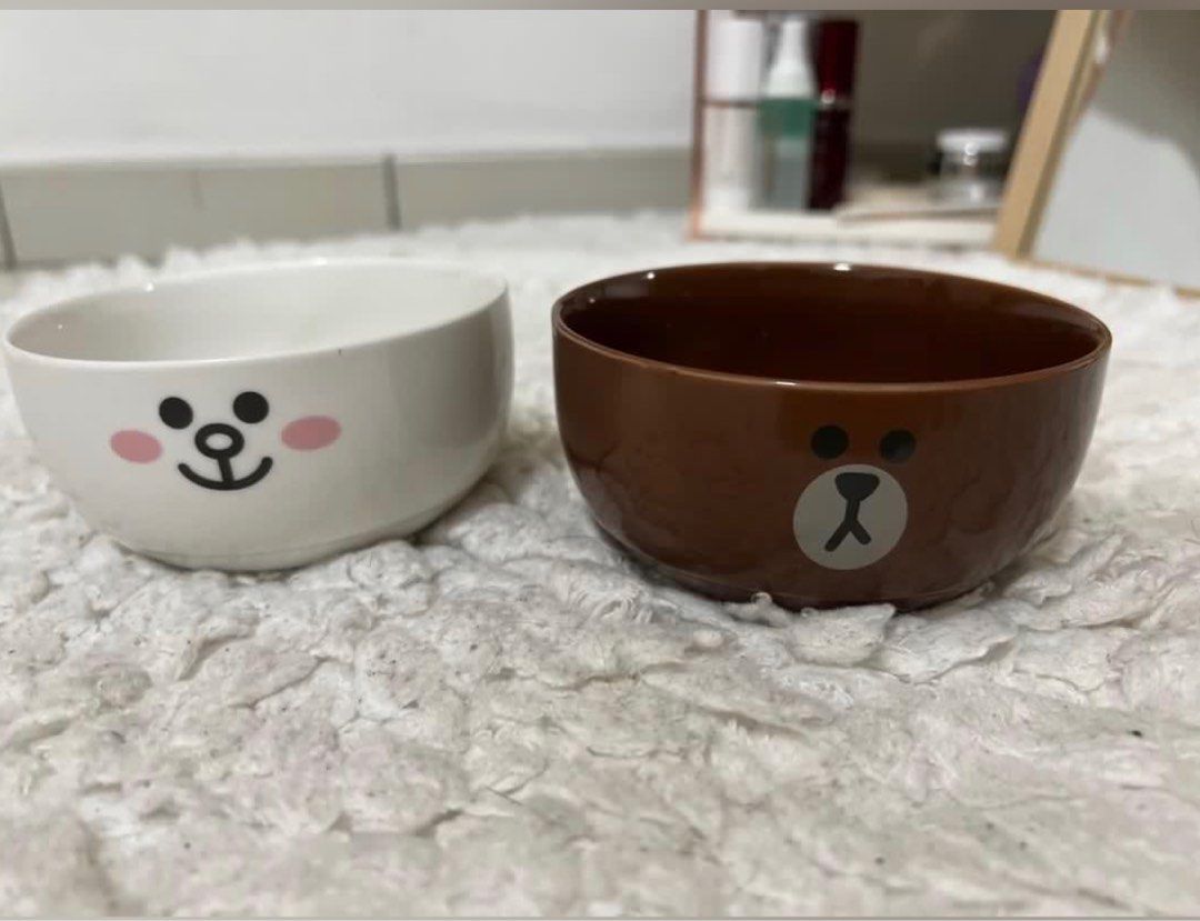 LINE FRIEND bowl set, TV & Home Appliances, Kitchen Appliances, Other ...