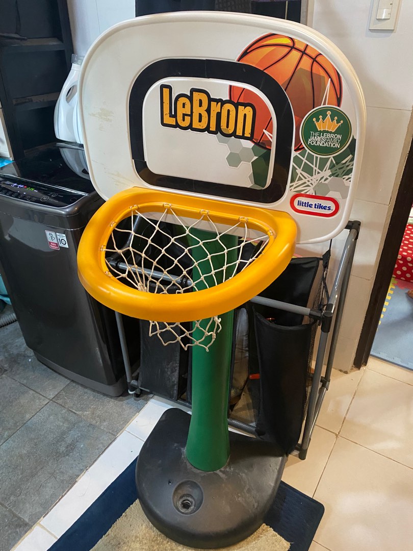Little tikes basket ball hoop stand court, Hobbies & Toys, Toys & Games ...