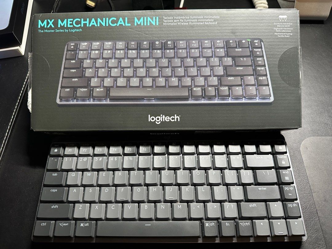 Logitech MX mechanical keyboard (Brown), Computers & Tech, Parts ...