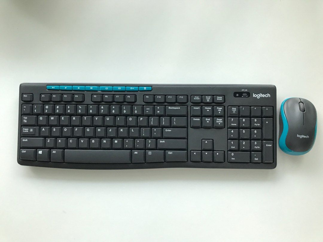 Logitech Wireless Keyboard and Mouse, Computers & Tech, Parts & Accessories, Computer Keyboard ...