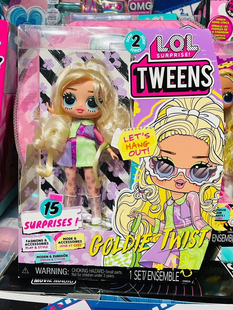 LOL Surprise Tweens Goldie Twist, Hobbies & Toys, Toys & Games on Carousell