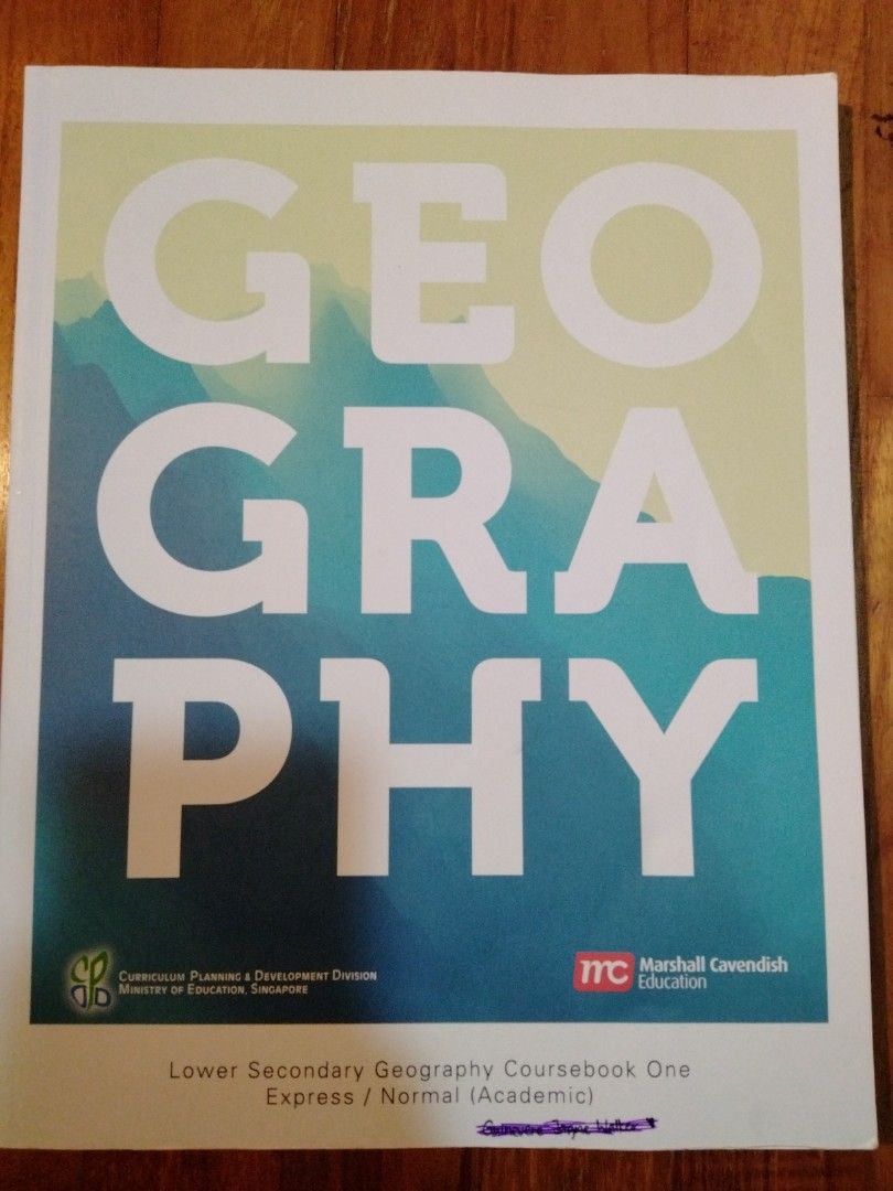 Lower Secondary Geography Course book One Express/Normal (A) -Marshall ...