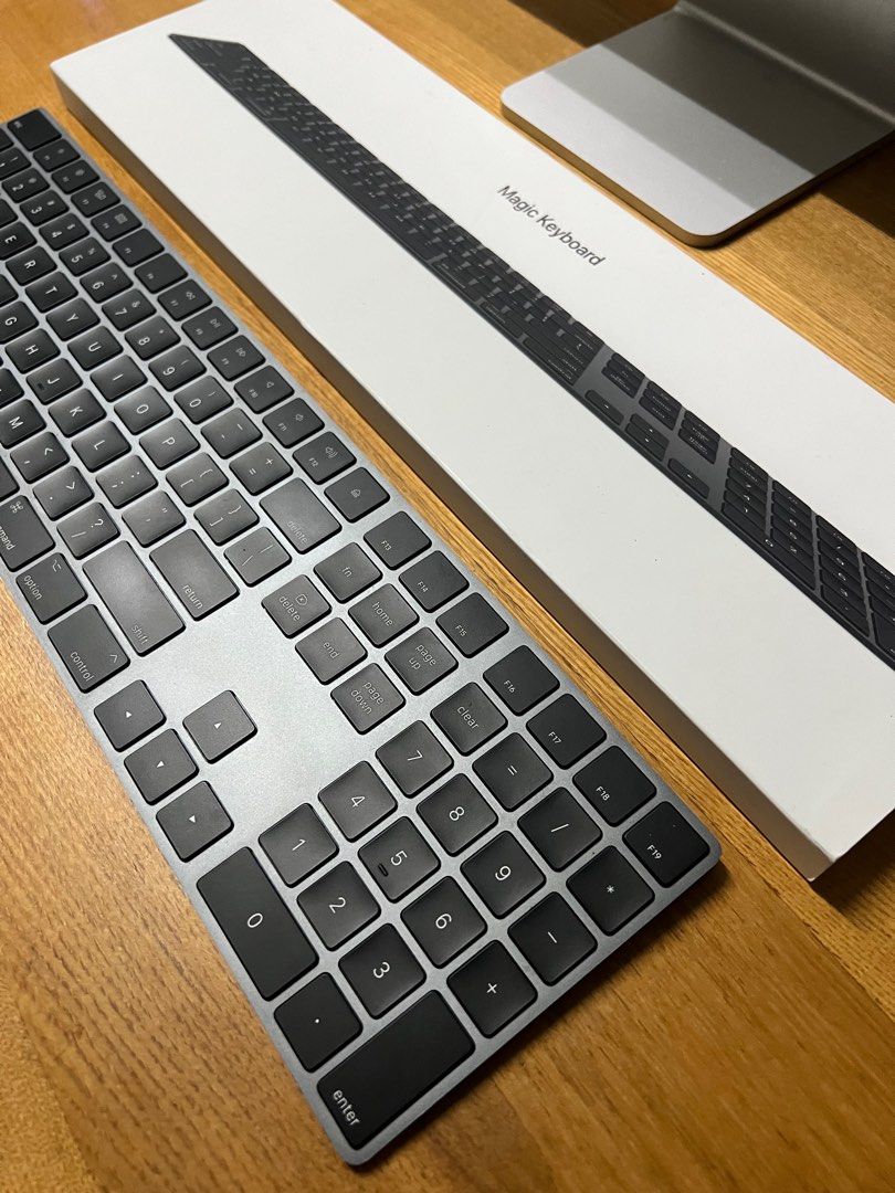 Magic Keyboard with Numeric Keypad - Space Gray, Computers & Tech ...