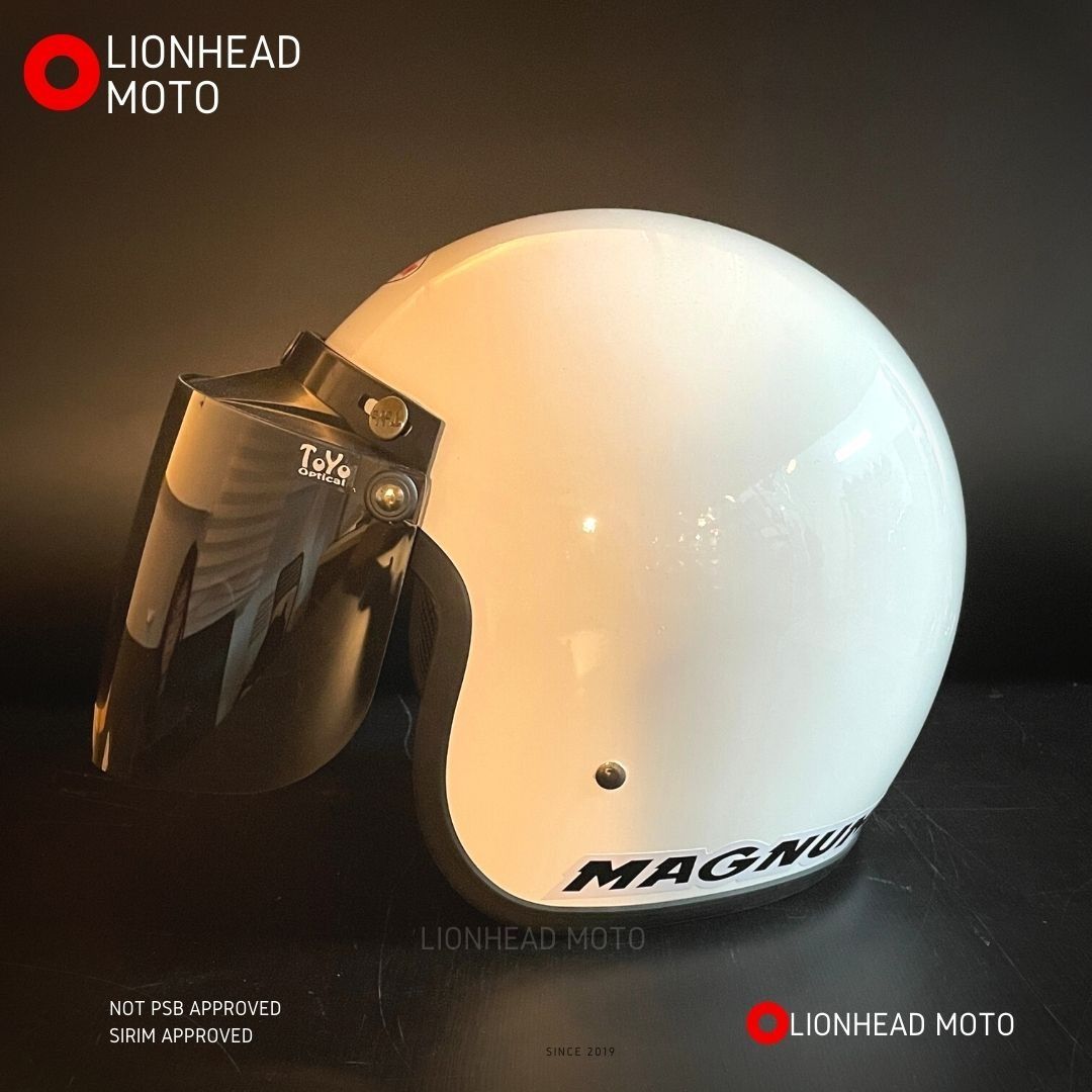 Magnum Helmet M5 Classic Free delivery and smoke visor, Motorcycles ...