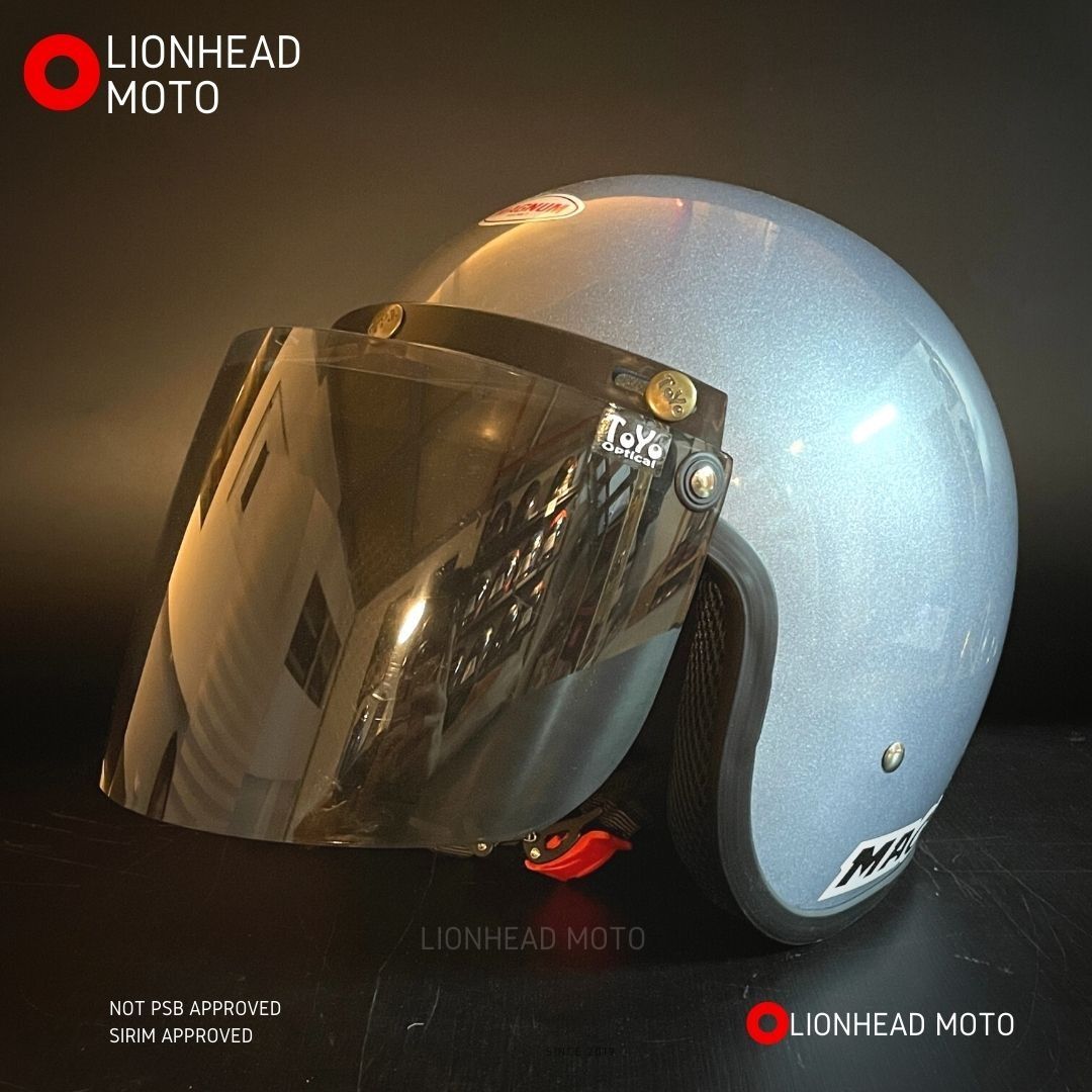 Magnum Helmet M5 Classic Free delivery and smoke visor, Motorcycles ...