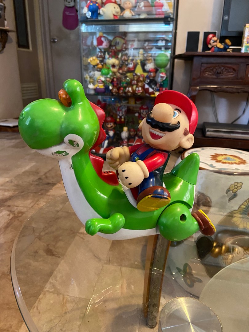 Mario and Yoshi Bump and Go (vintage toy), Hobbies & Toys, Toys & Games ...