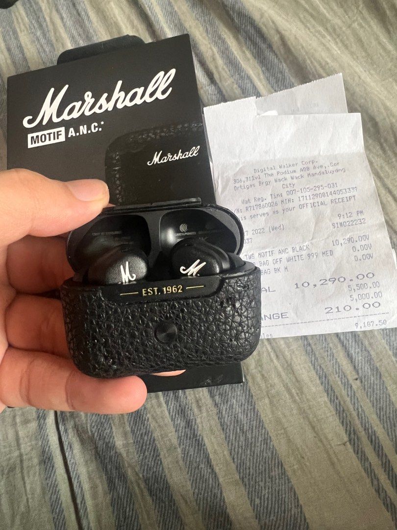 MARSHALL MOTIF ANC, Audio, Earphones on Carousell