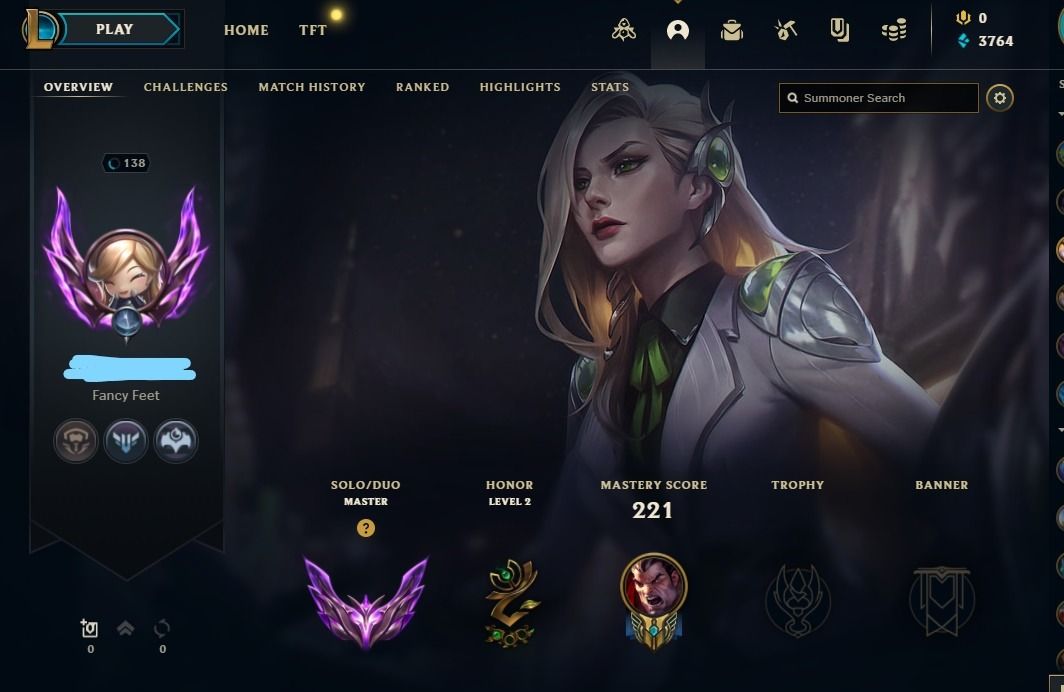 (Migrated to riot SG)Masters League of legends account, Video Gaming ...