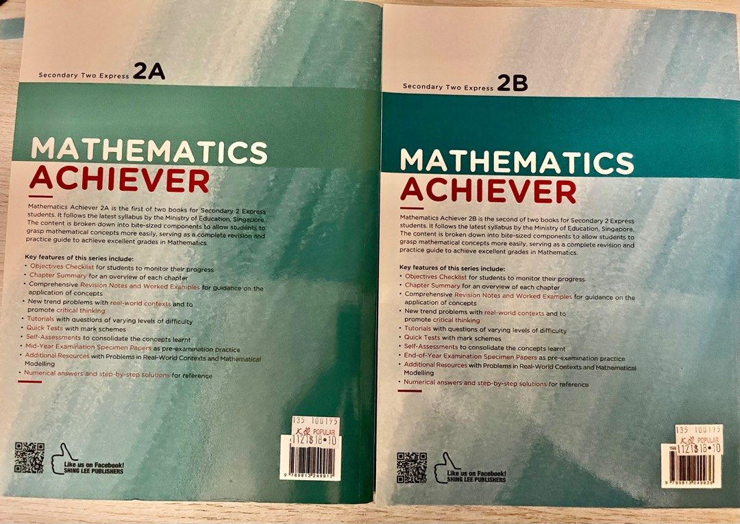 Mathematics Achiever Sec 2 Express, Hobbies & Toys, Books & Magazines ...