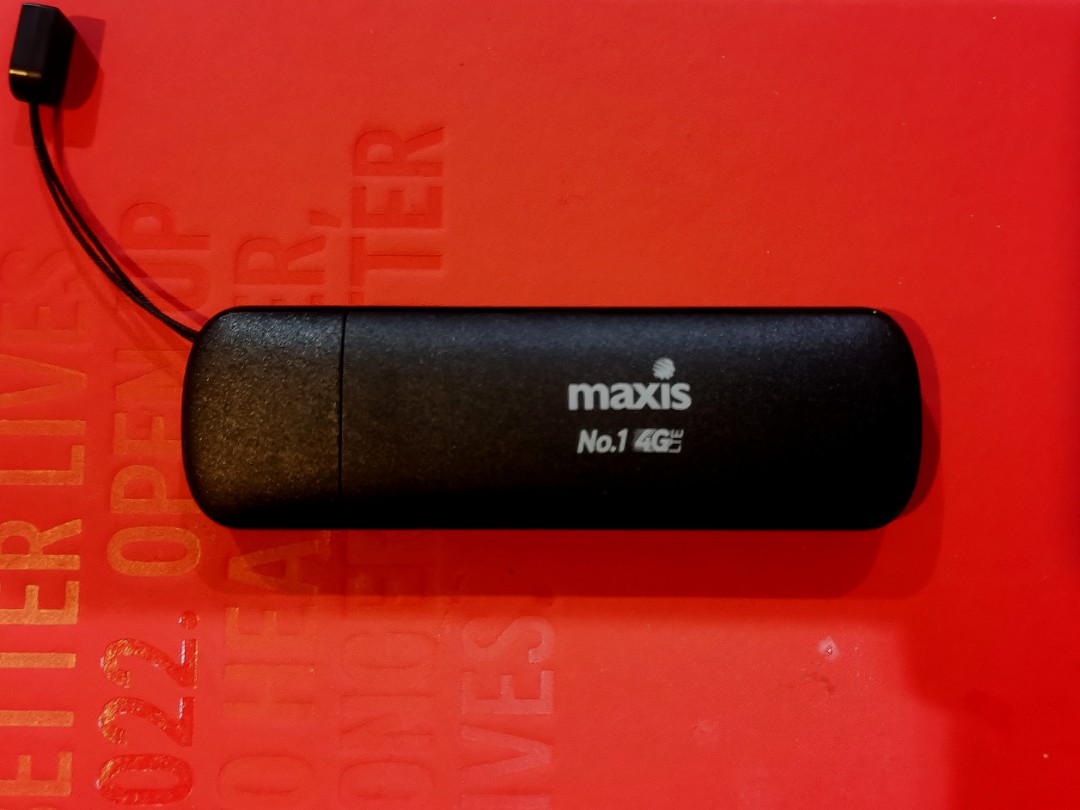 Maxis Dongle 4G MF833V, Computers & Tech, Parts & Accessories ...