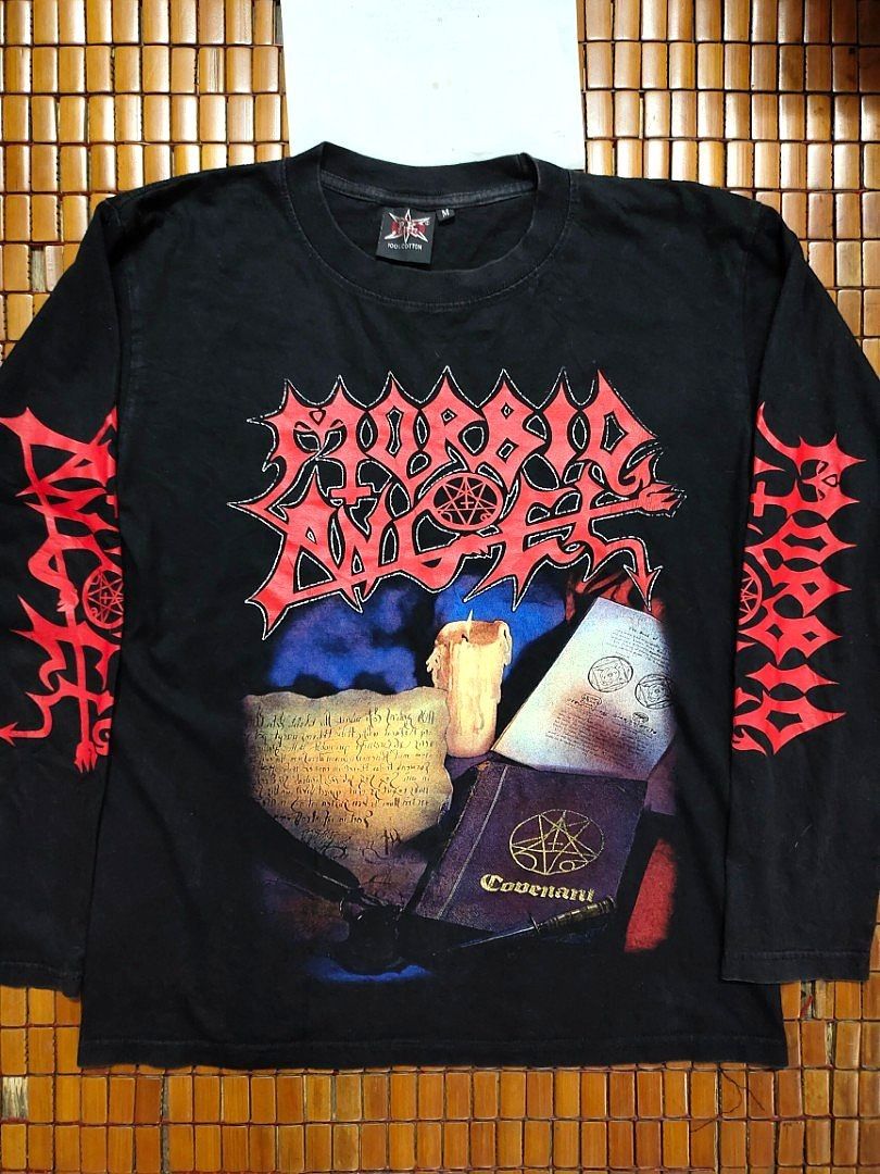 MORBID ANGLE METAL BAND SHIRT, Men's Fashion, Tops & Sets, Tshirts ...