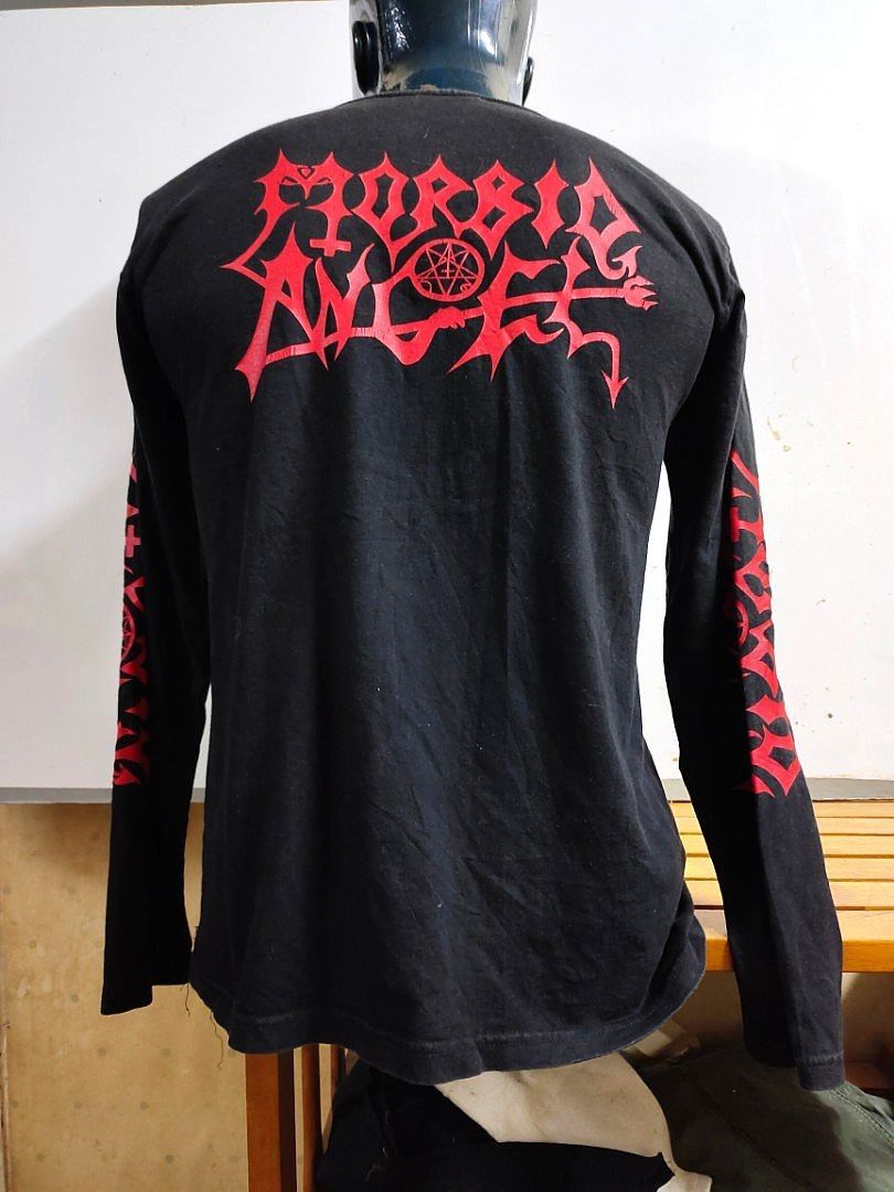 MORBID ANGLE METAL BAND SHIRT, Men's Fashion, Tops & Sets, Tshirts ...