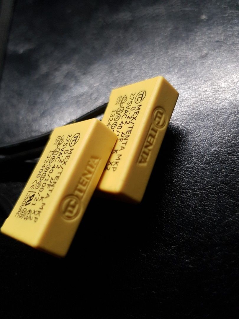 MEX / TENTA MKP 0.22 CAPACITOR, TV & Home Appliances, Electrical ...