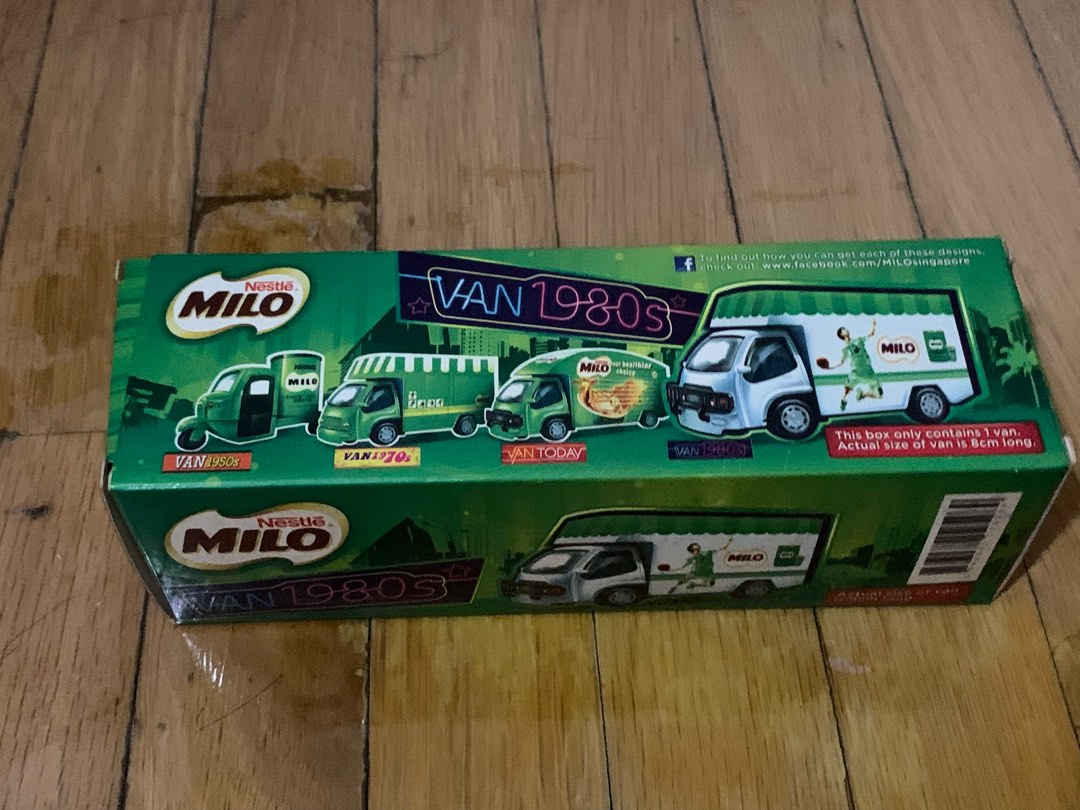 Milo 1980s Van, Hobbies & Toys, Toys & Games on Carousell