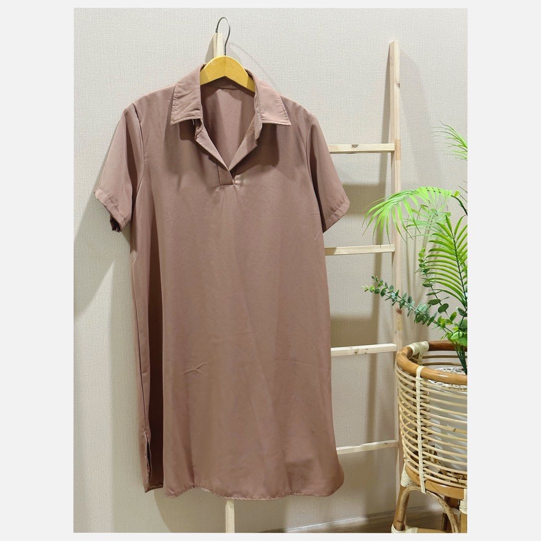 Milo Mini Dress, Fesyen Wanita, Pakaian Wanita, Gaun & Rok di Carousell