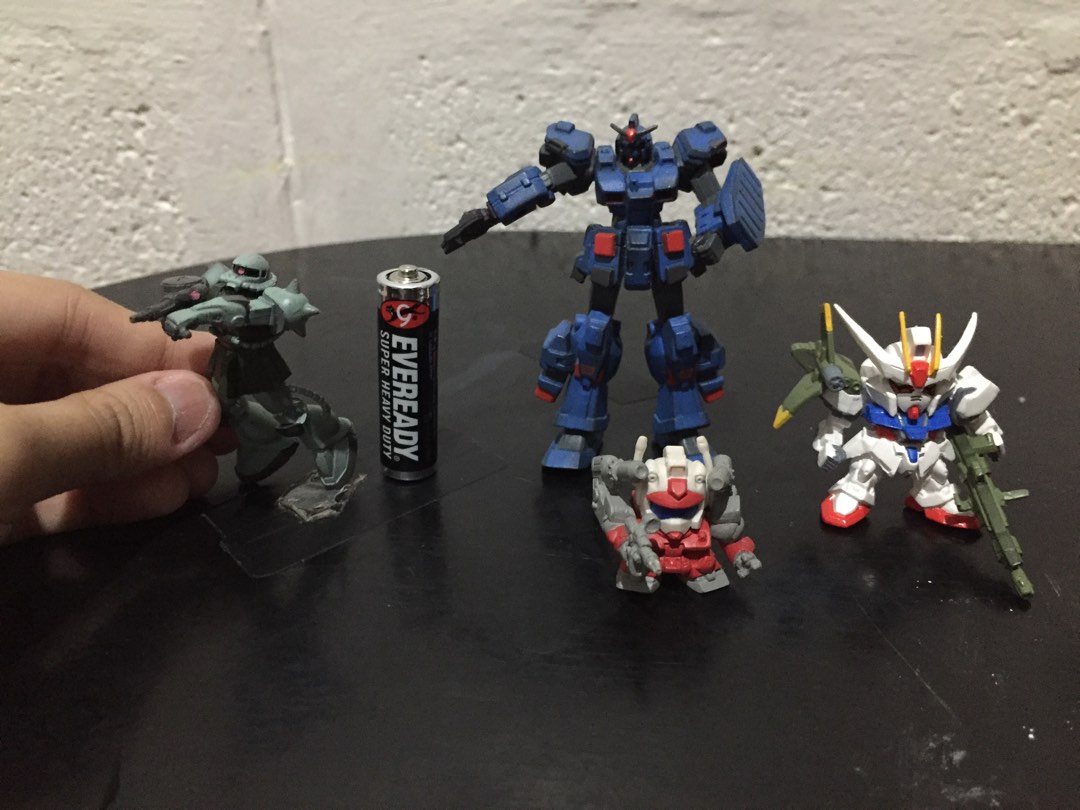 Mini Gundam Set, Hobbies & Toys, Toys & Games on Carousell