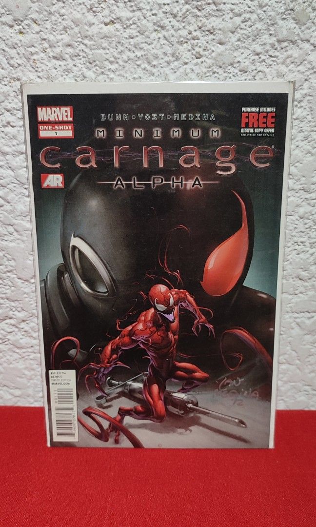 Minimum Carnage: Alpha (One-Shot) #1 Marvel Comics, Hobbies & Toys ...