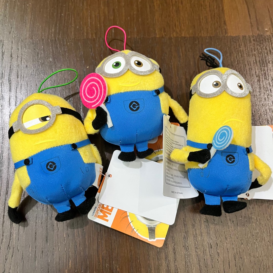 Minions soft toys - small, Hobbies & Toys, Toys & Games on Carousell