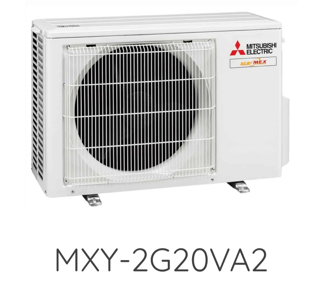Mitsubishi Electric 1 x Condenser Unit & 2 x Fan Coil Units, TV & Home ...
