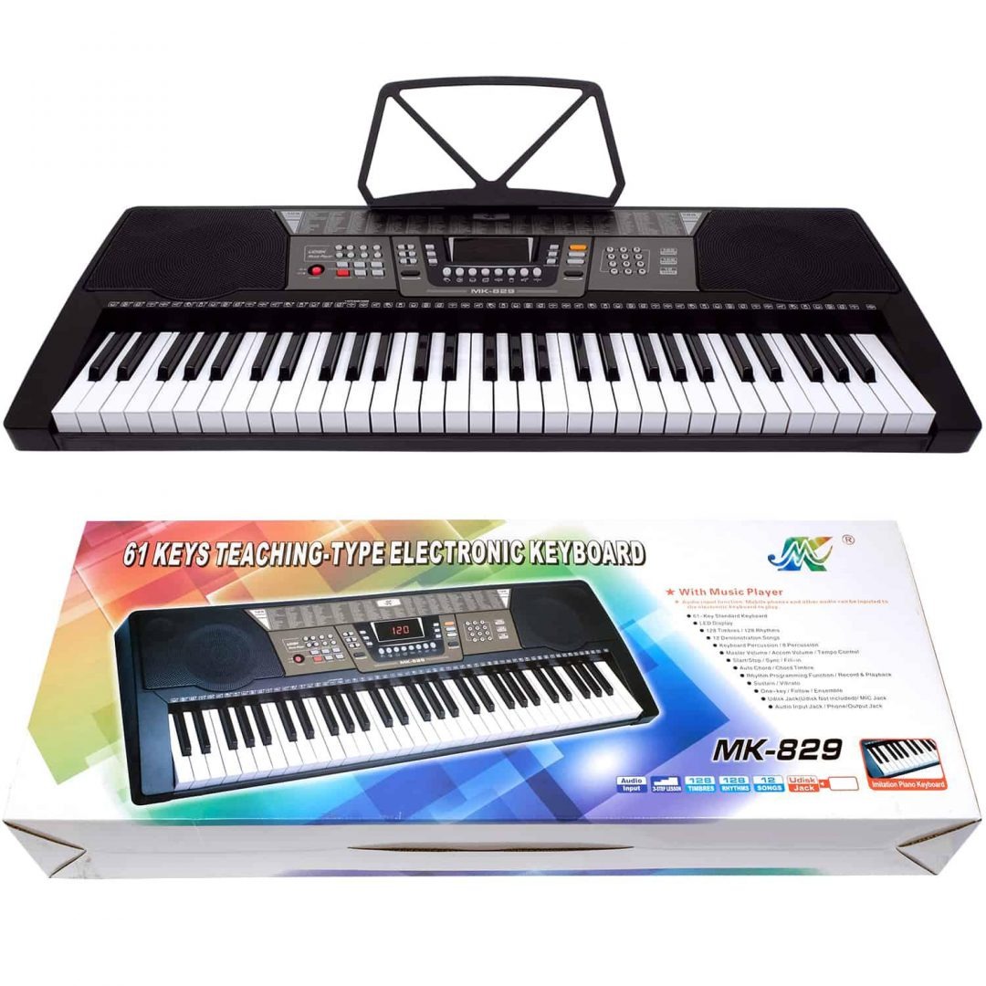 MK829 Keyboard 61 Key Standard Piano, Hobbies & Toys, Music & Media ...