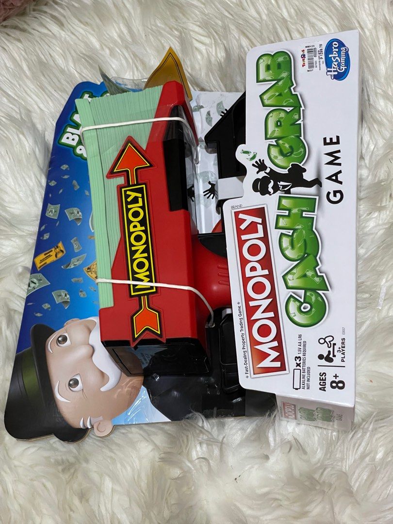 Monopoly Cash Grab Game, Hobbies & Toys, Toys & Games on Carousell