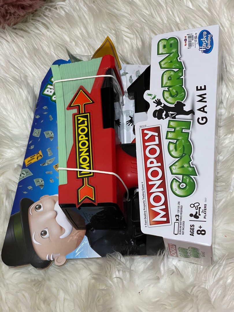 Monopoly Cash Grab Game, Hobbies & Toys, Toys & Games on Carousell