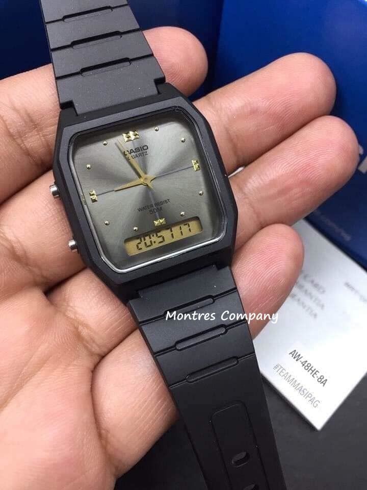 Montres Company香港註冊公司(30年老店) 卡西歐 CASIO Standard Data Bank 電話備忘錄 黑金色 ...