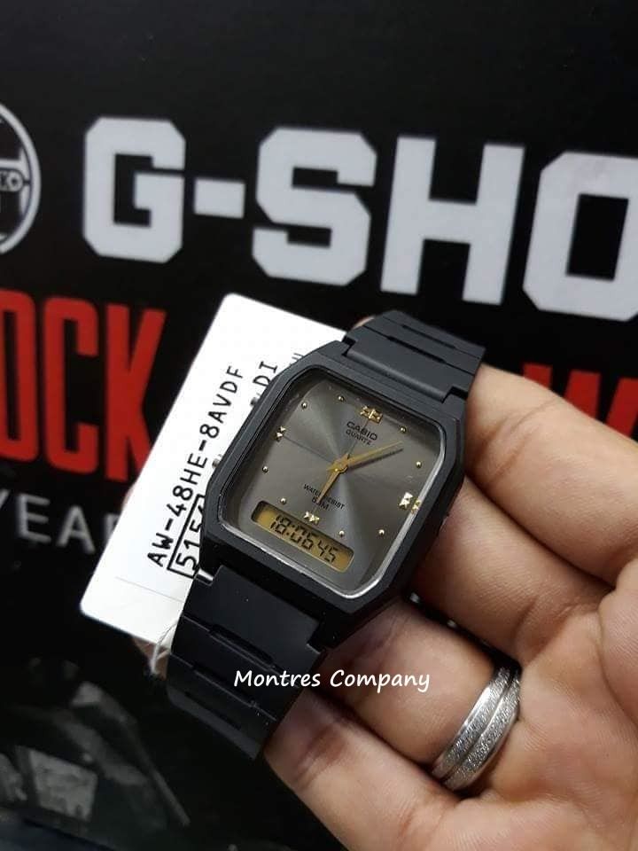 Montres Company香港註冊公司(30年老店) 卡西歐 CASIO Standard Data Bank 電話備忘錄 黑金色 ...