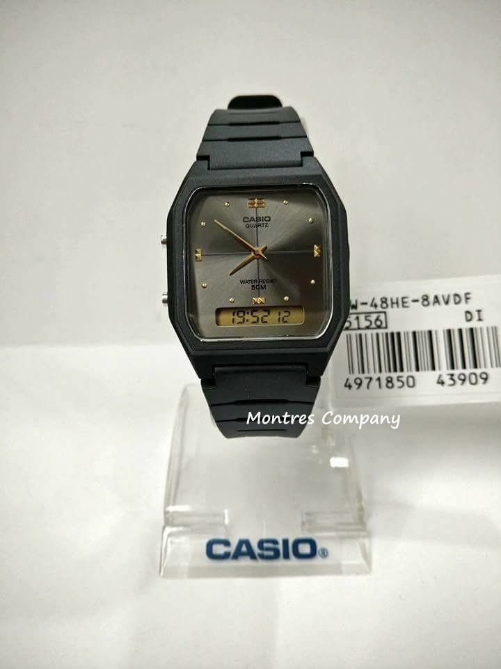 Montres Company香港註冊公司(30年老店) 卡西歐 CASIO Standard Data Bank 電話備忘錄 黑金色 ...