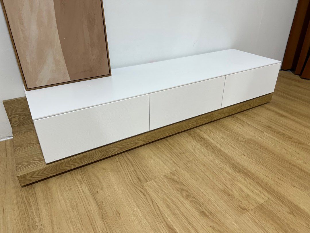 Morden Design Wood TV Console/Wardrobe, Furniture & Home Living ...