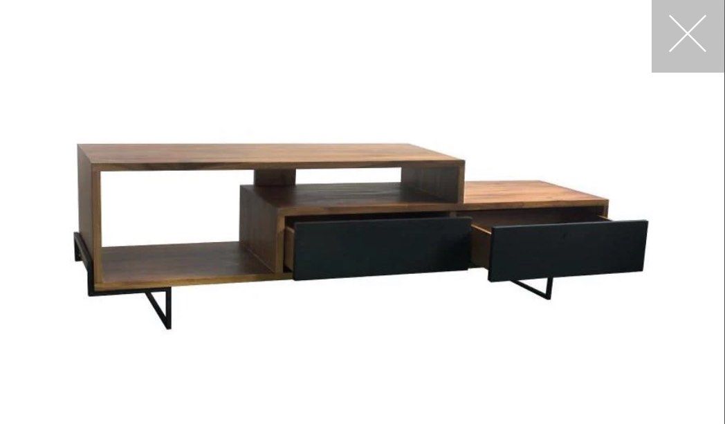 Mula Mu Teak Natural Oppen TV Console, Furniture & Home Living ...