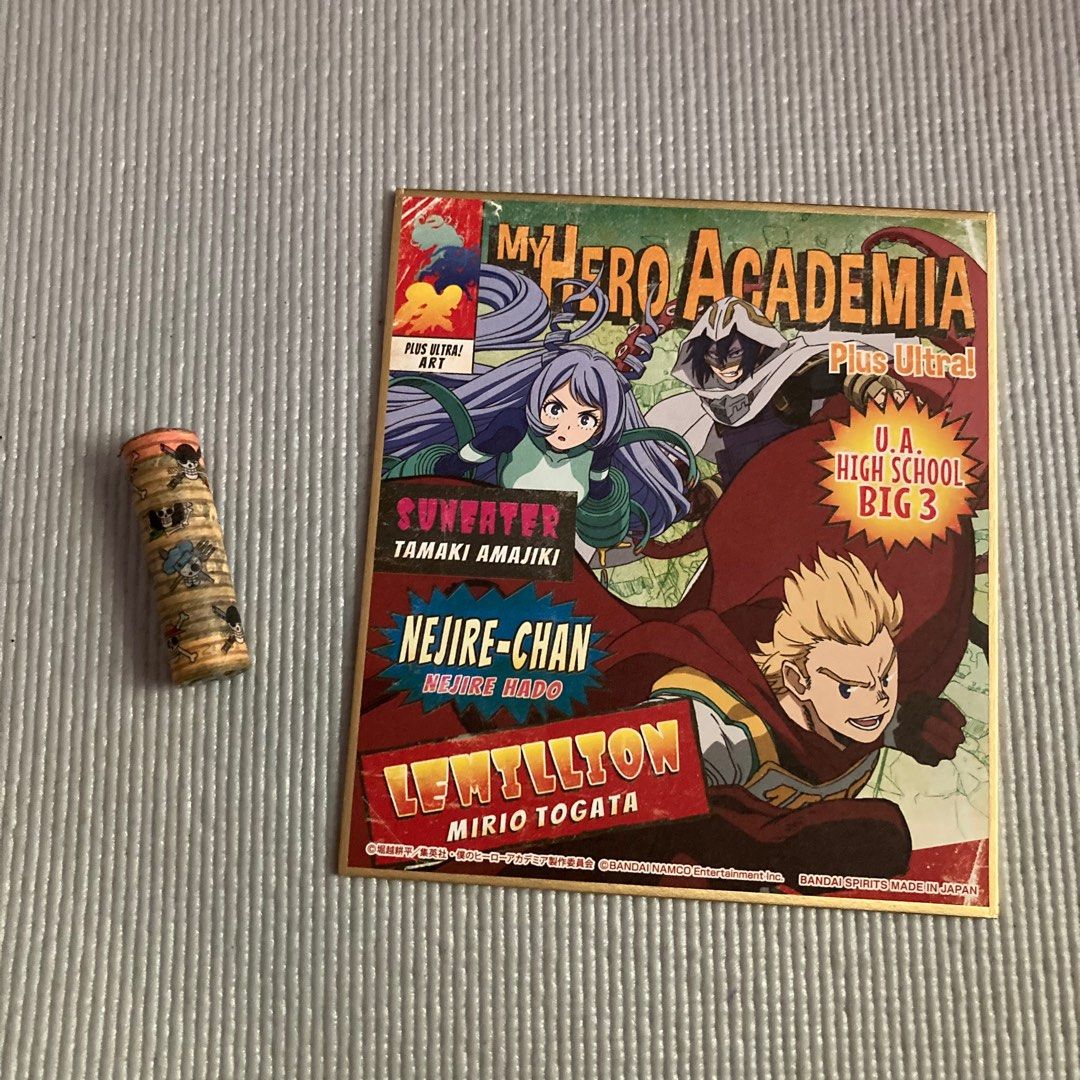 My Hero Academia Canvas, Shikishi/Cardboard Display, Hobbies & Toys ...