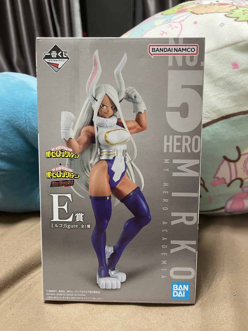 My hero kuji The Top 5 - Prize E Mirko, Hobbies & Toys, Toys & Games on Carousell