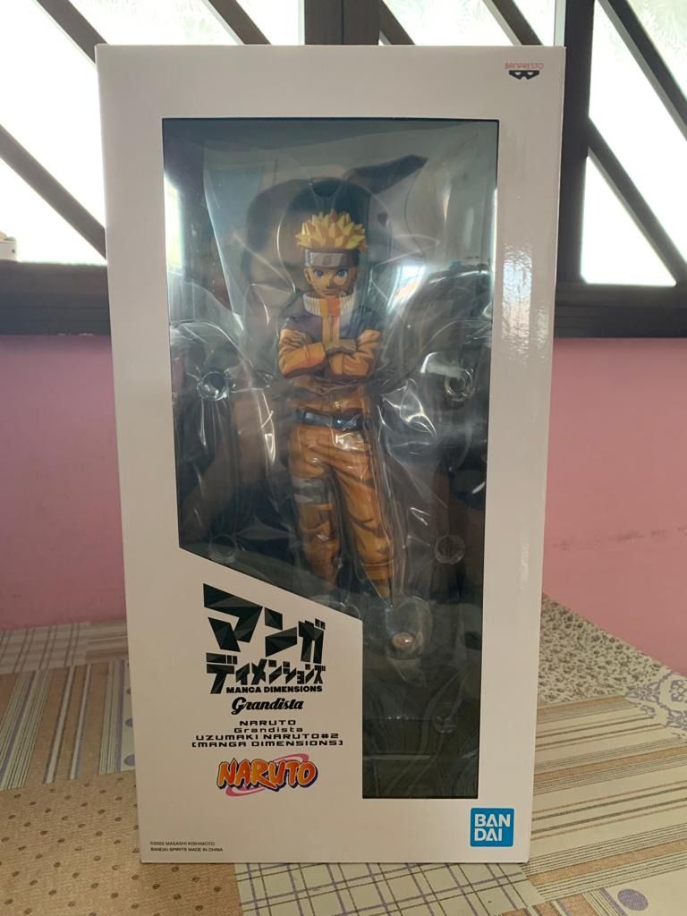 Naruto Grandista Uzumaki Naruto #2 Manga Dimension, Hobbies & Toys ...