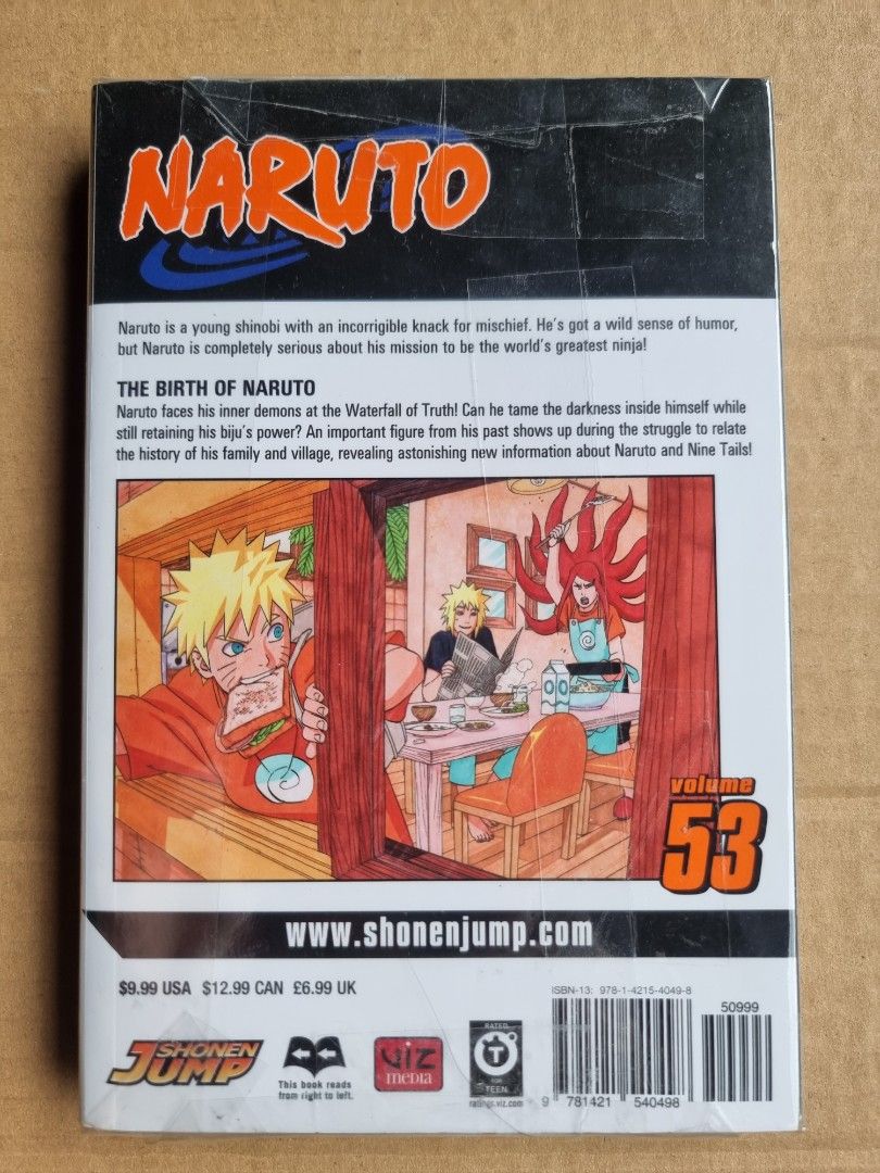 Naruto manga vol 53, Hobbies & Toys, Books & Magazines, Comics & Manga ...