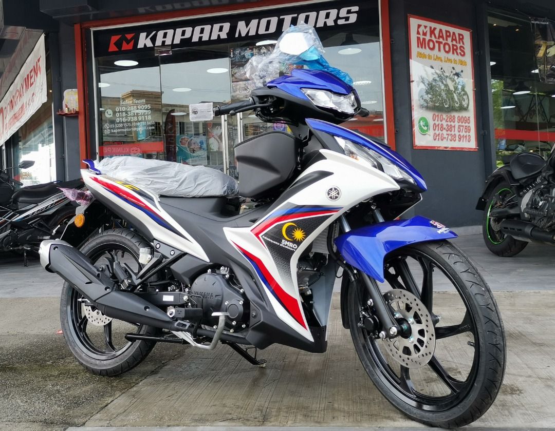 New Yamaha LC135 135LC V8 Limited Edition ( LC Wave Dash ), Motorbikes ...