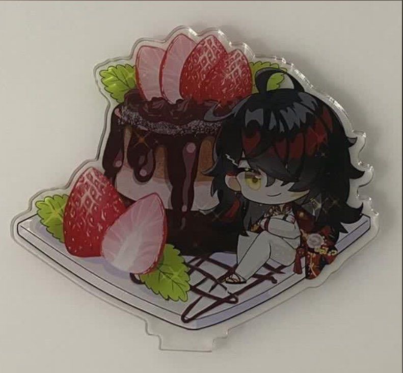 nijisanji en luxiem fan merch (shu yamino & vox akuma), Hobbies & Toys ...