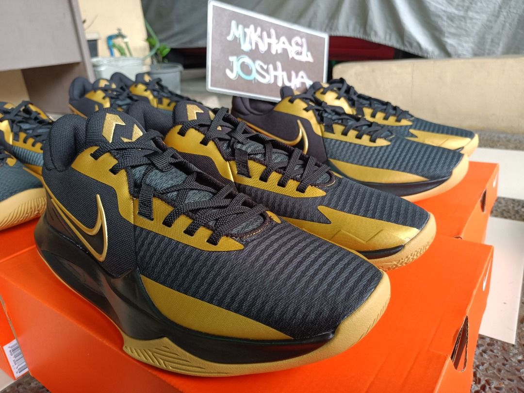 Nike Precision 6 "Black and Gold", Men's Fashion, Footwear, Sneakers on ...