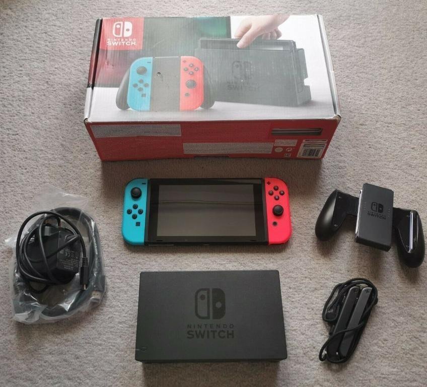Nintendo switch gen 1 game console, Video Gaming, Video Game Consoles ...