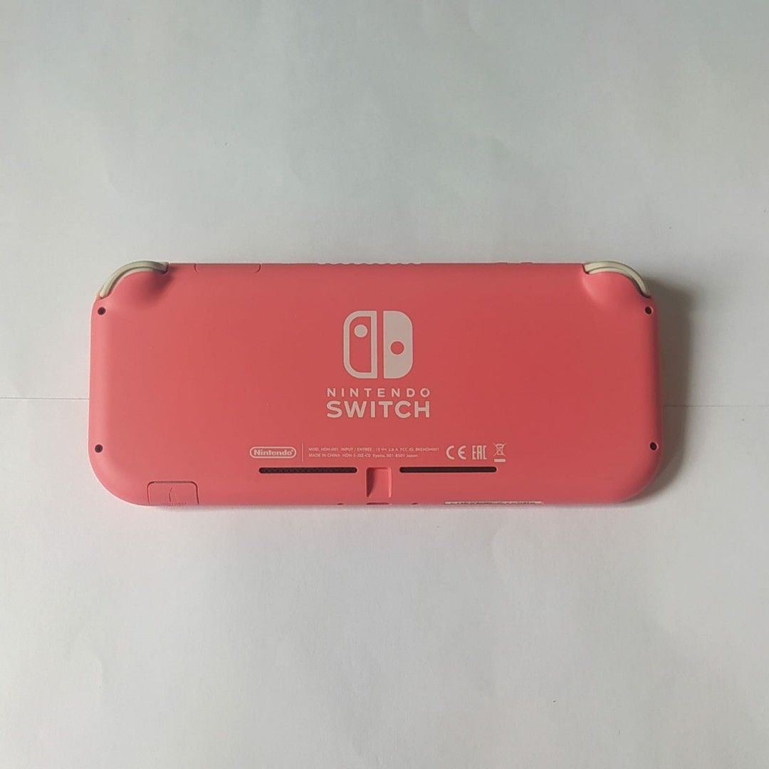 Nintendo Switch Lite (Coral Pink), Video Gaming, Video Game Consoles ...
